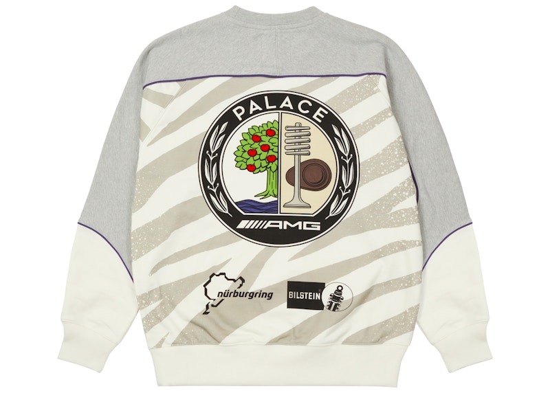 Palace AMG Technical Crew White Men's - SS21 - US