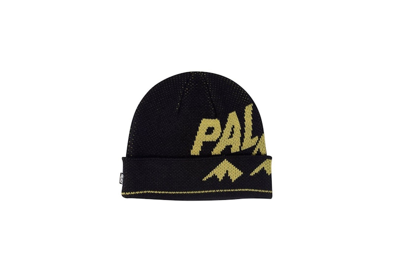 Palace Alpine Beanie Black - FW19 - US