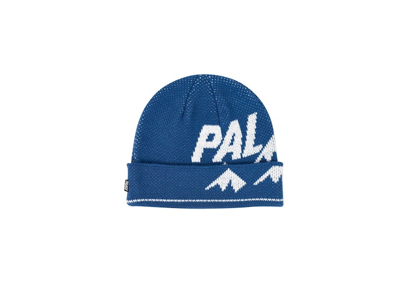 Palace Alpine Beanie Blue - FW19 - US
