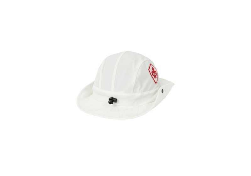 Palace Alpine Tech Bucket Hat White - FW21 - US