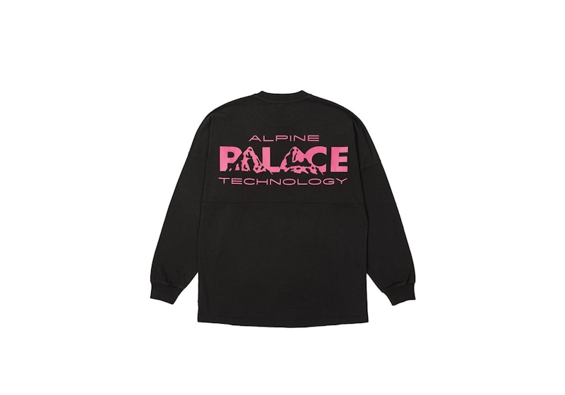 Palace Alpine Tech Longsleeve Black Men's - FW21 - US