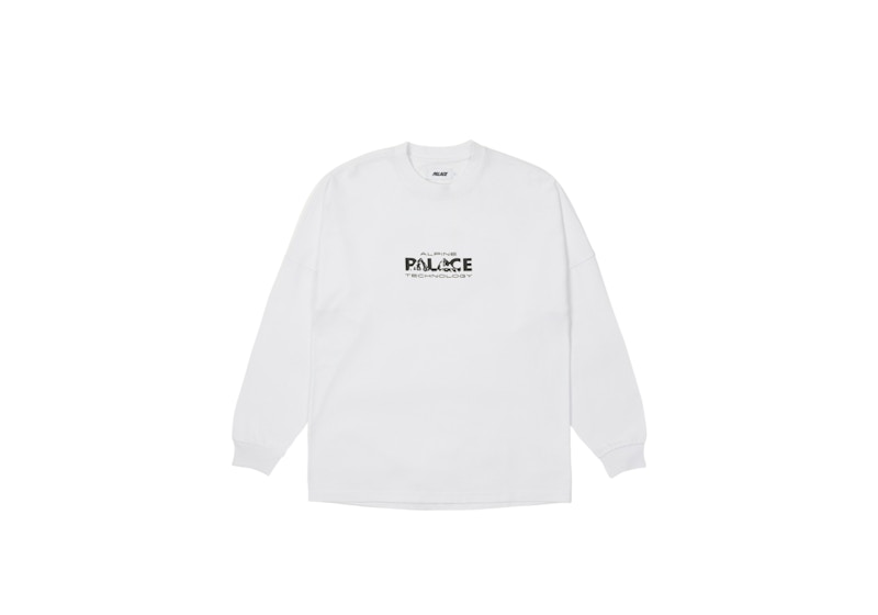 Palace Alpine Tech Longsleeve White Men's - FW21 - US