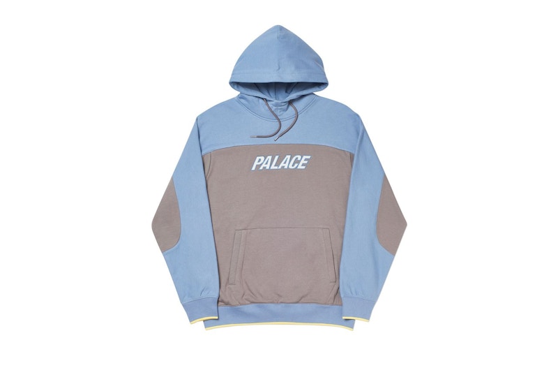 Palace Beef Tec Hoody Grey/Blue Men's - SS20 - US