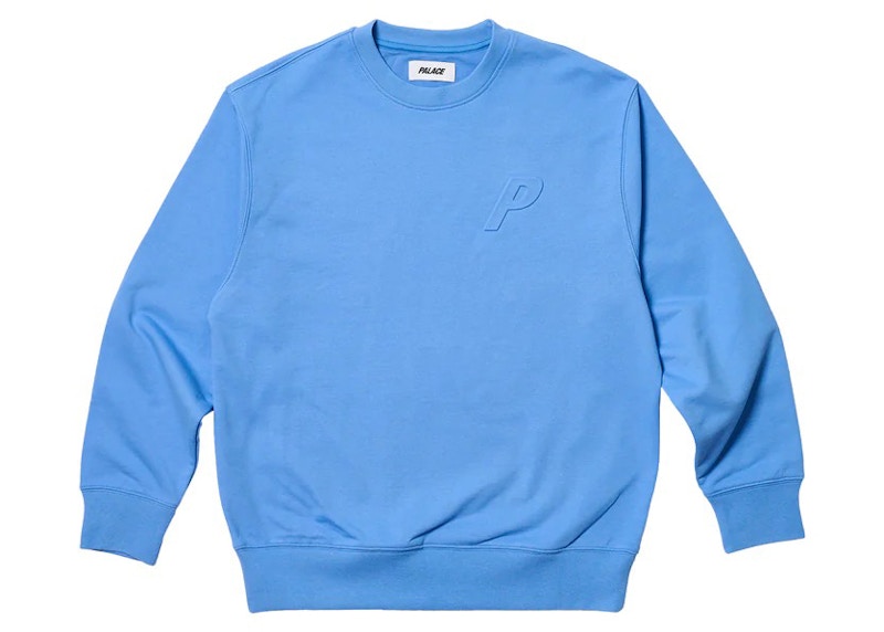 Palace Bossy P3 Crew Flexy Blue Men's - SS23 - US