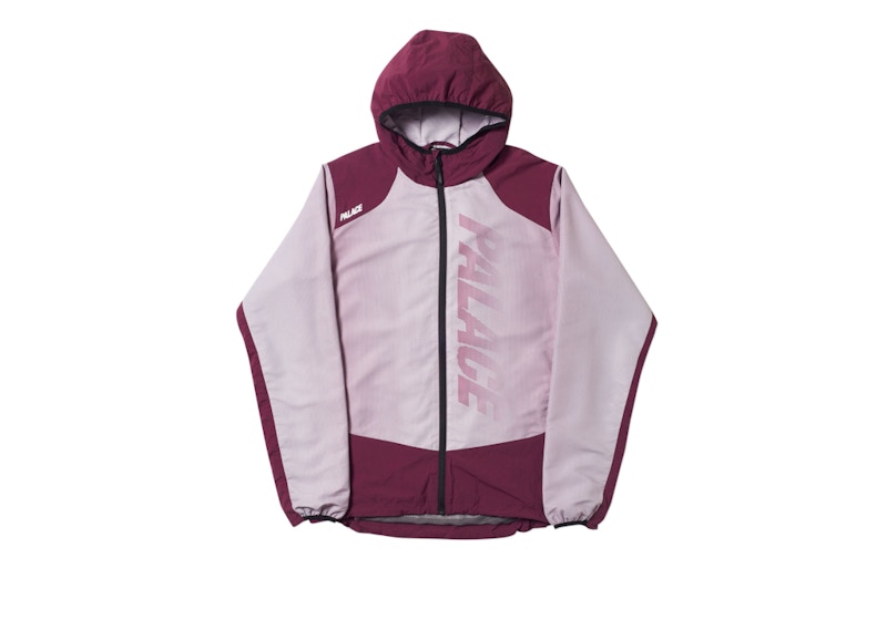 Palace D. Fade Shell Top Grey/Burgundy Men's - SS19 - US