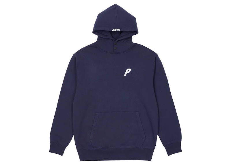 Palace Double Popper P Hood Navy Men's - FW22 - US
