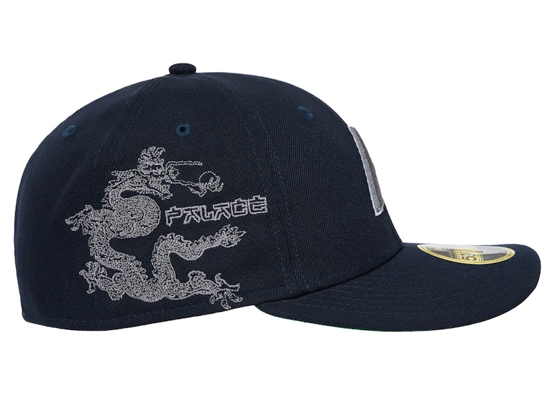 Palace Dragon P New Era LP 59Fifty Cap Navy Men's - SS24 - US