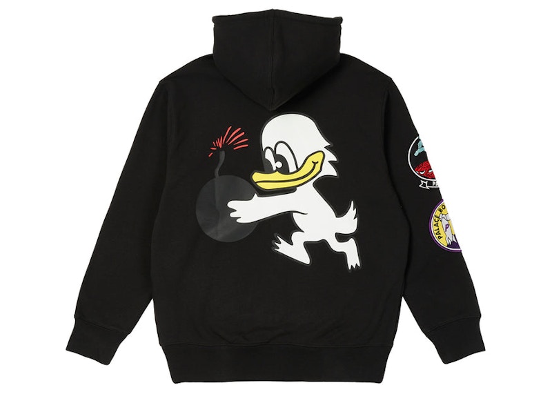 Palace Duck Bomb Hood Black Men's - SS22 - US