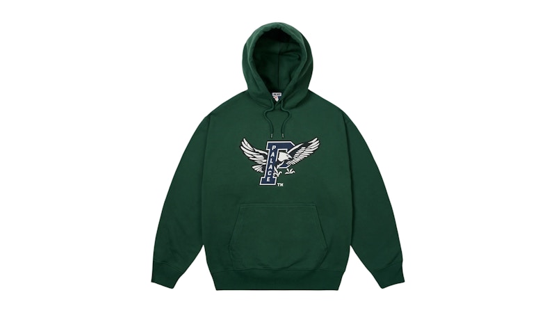 Palace Eagles Hood Racey Green Men's - FW25 - US