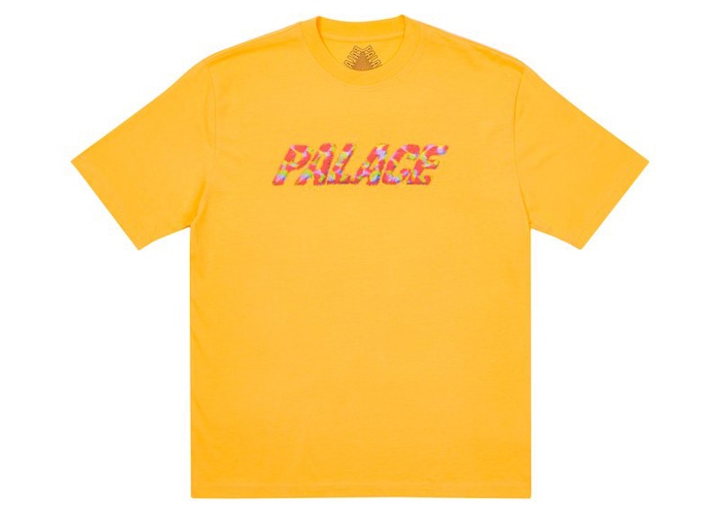 Palace Fluffly Tee Light Orange Men's - FW21 - GB