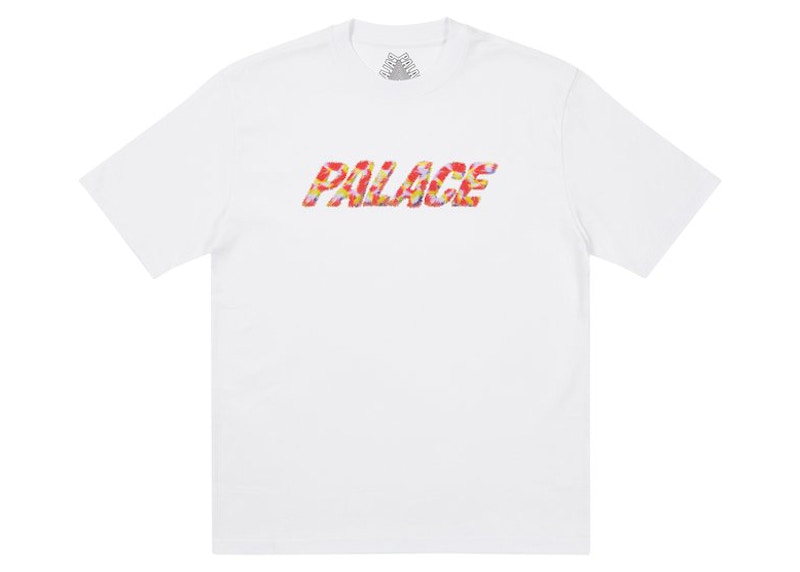 Palace Fluffly Tee White Men's - FW21 - GB