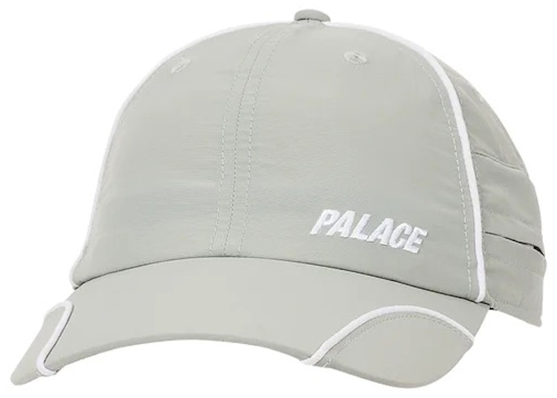 Palace Font Zip Shell Neck Saver 6-Panel Grey Men's - SS23 - US