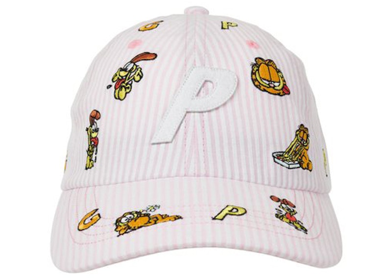 Palace Garfield P 6-Panel Pink/White Men's - FW21 - US