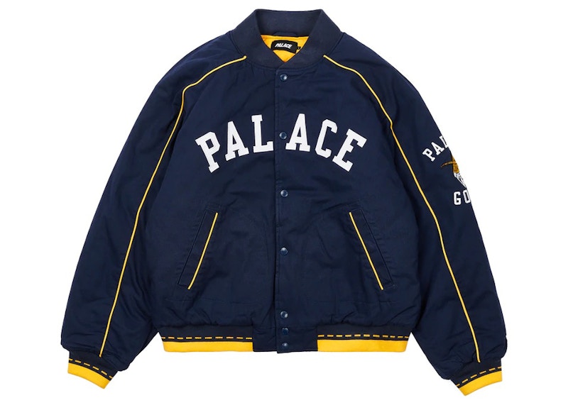 Palace Goats Varsity Jacket Navy Men's - SS22 - US