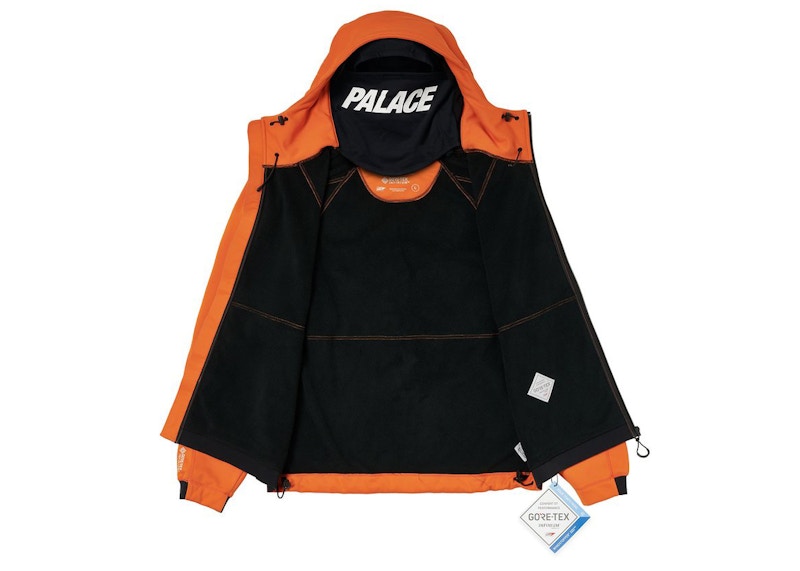 Palace Gore-Tex Masked Soft Shell Jacket Orange Men's - SS21 - US