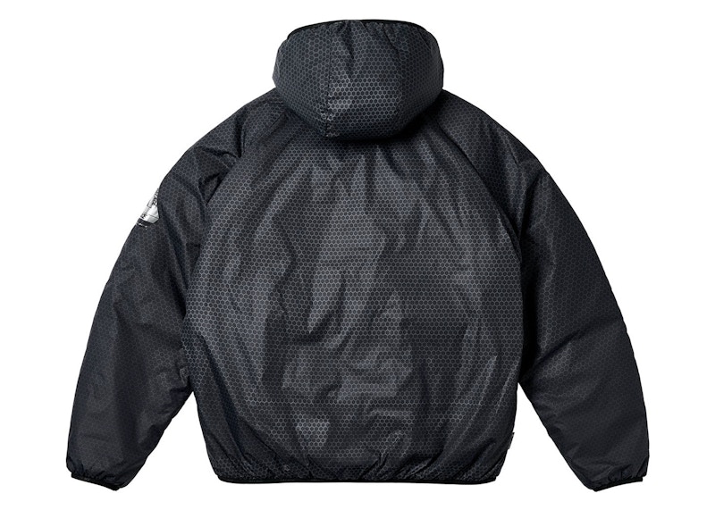 Palace Hexagon Pertex Quilted Jacket Black Men's - SS24 - US
