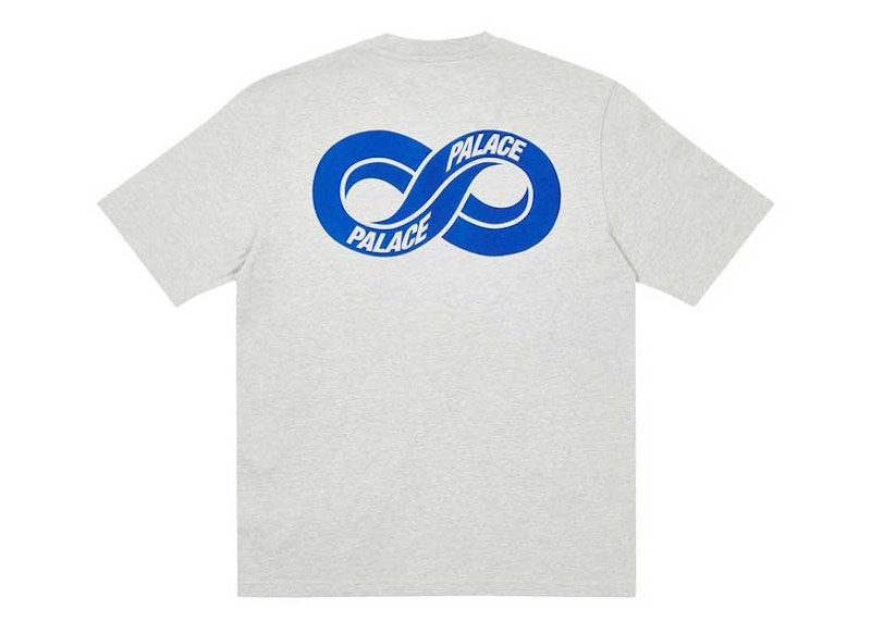 Palace Infinity T-shirt Grey Marl Men's - SS21 - US