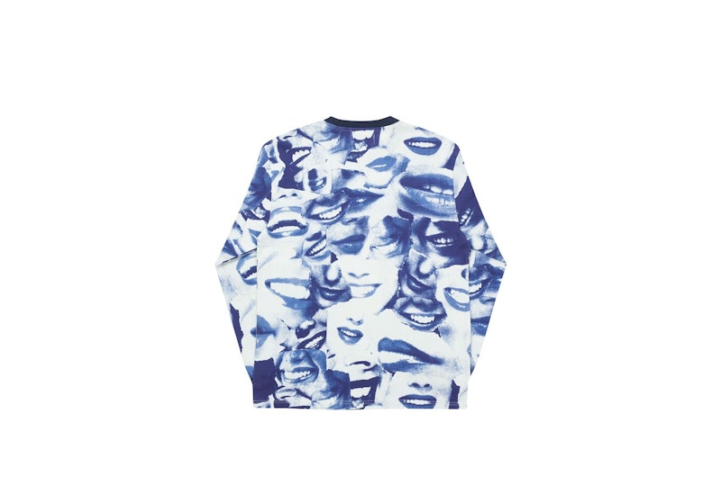 Palace John & Molly Mouf Longsleeve Blue Men's - FW20 - US
