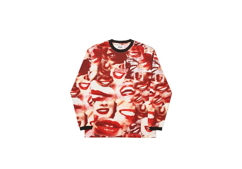 Palace John & Molly Mouf Longsleeve Red Men's - FW20 - US