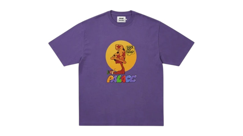 Palace Mark Bode T-Shirt Purp Men's - FW25 - US