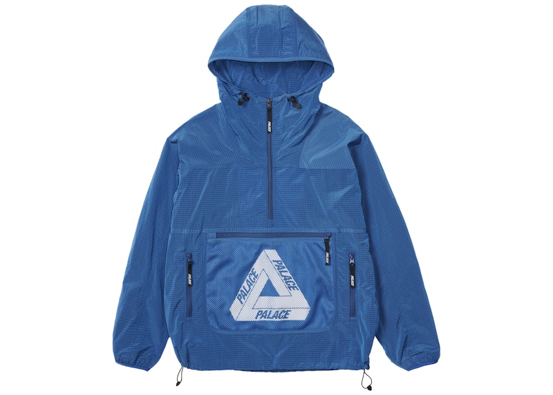 Palace Mesh Pocket Shell Jacket Blue Men's - SS21 - US