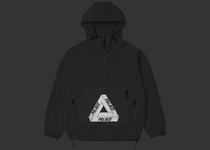 Palace Mesh Pocket Shell Jacket Grey - SS21