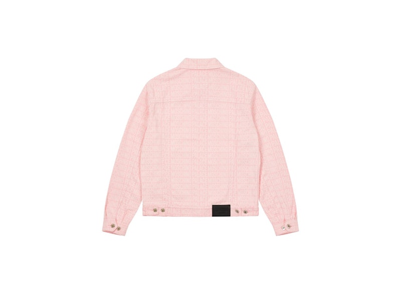Palace Moschino Denim Jacket Pink - FW20