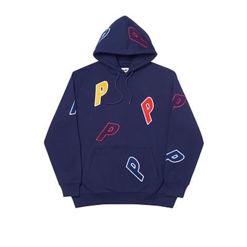 Palace Multiple P Hood Navy Men's - FW19 - GB