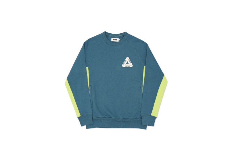 Palace Neo-Crew Neo-Crew Agean Blue Men's - Winter 2016 - US