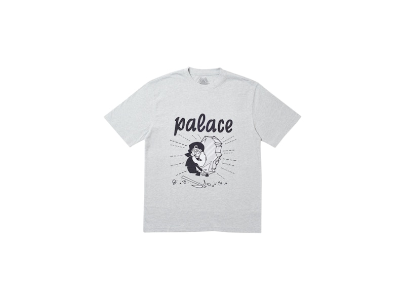 Palace Nugget T-Shirt Grey Marl - SS19