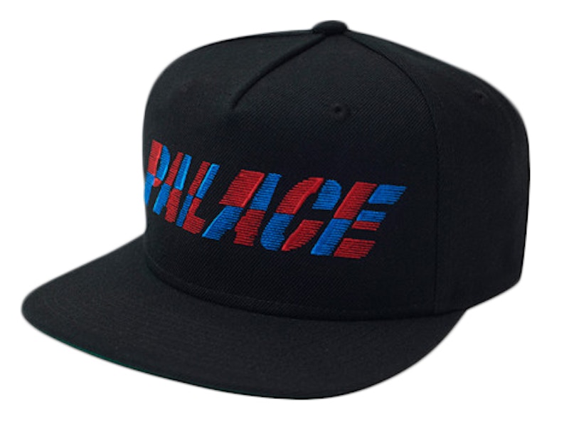 Palace One Tooth Snapback Cap Black/Multi-color - SS15 - GB