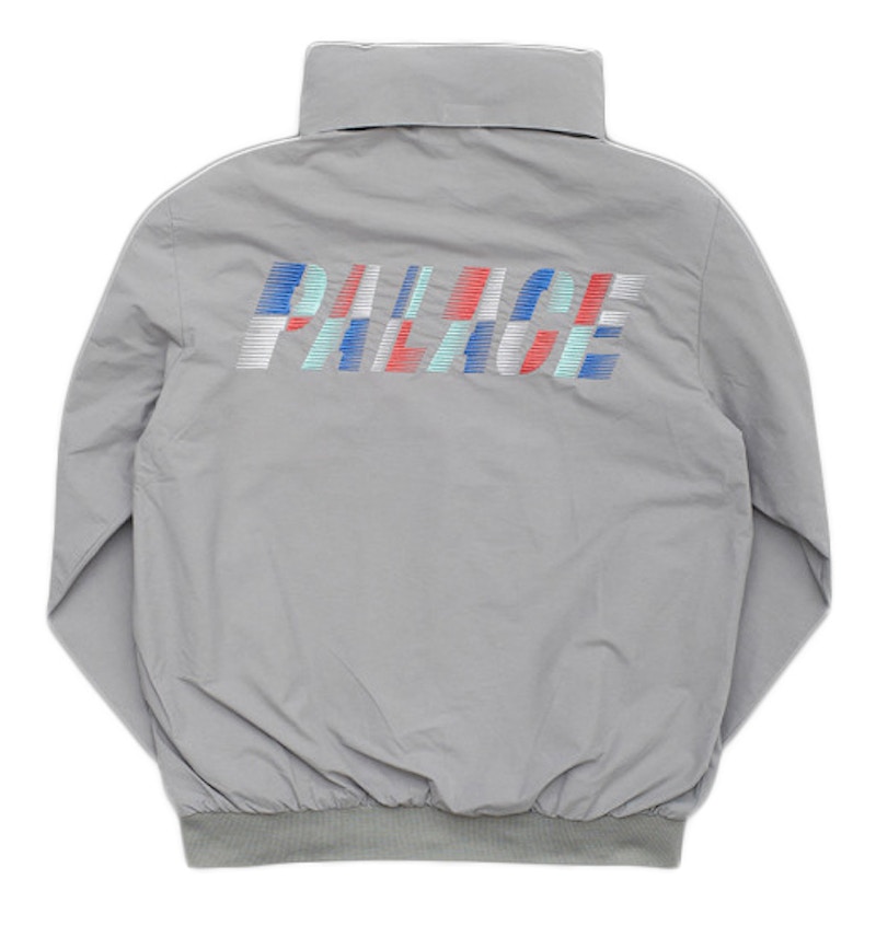 Palace One Tooth Tracksuit Top Grey/Multi-color Men's - SS15 - US