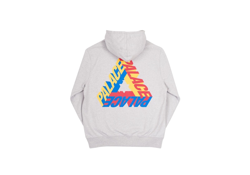 Palace P-3D Hood (Summer 2017) Grey Marl/Yellow/Blue/Red Men's - Summer ...