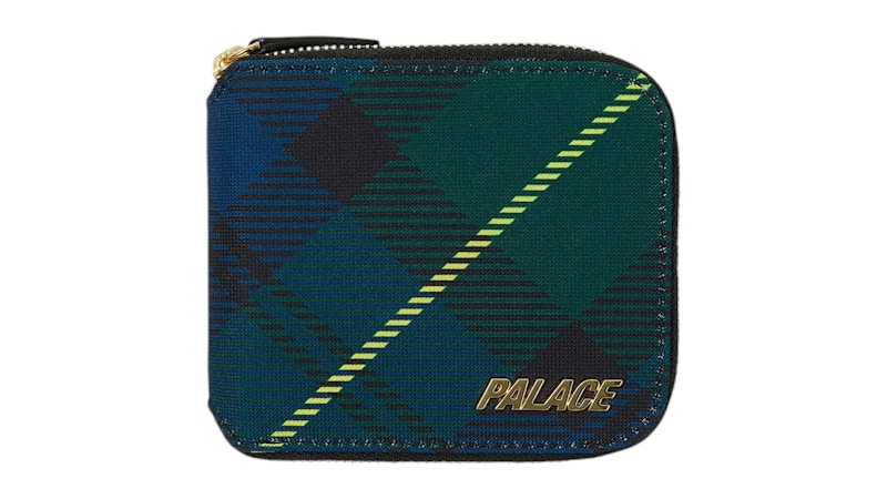 Palace P-Lux Zip Wallet Black Watch Men's - FW25 - US