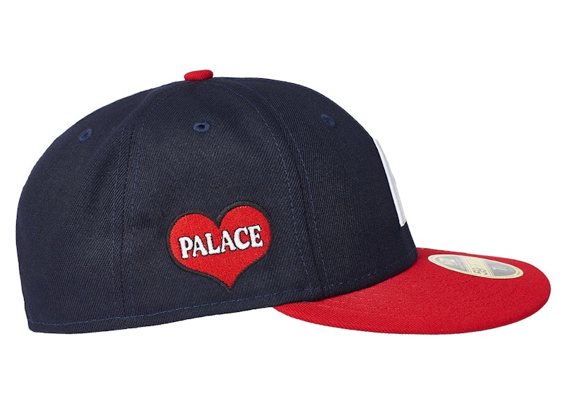 Palace P New Era LP 59Fifty Fitted Cap Navy/Red Men's - SS24 - US