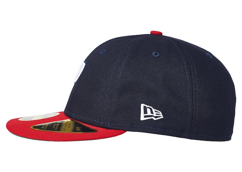 Palace P New Era LP 59Fifty Fitted Cap Navy/Red Men's - SS24 - US