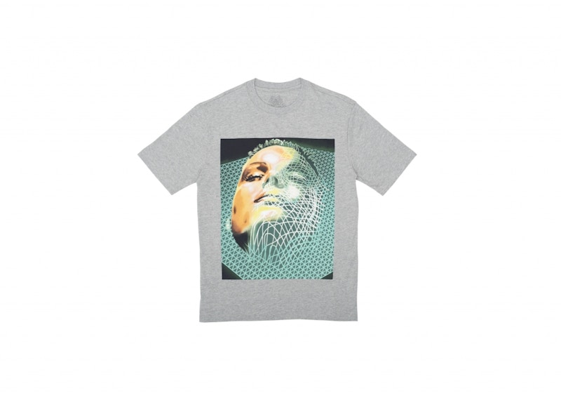 Palace P-Scape T-Shirt Grey Men's - FW15 - GB