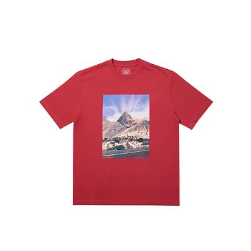 Palace P-Sprang T-Shirt Dark Red Men's - FW19 - US