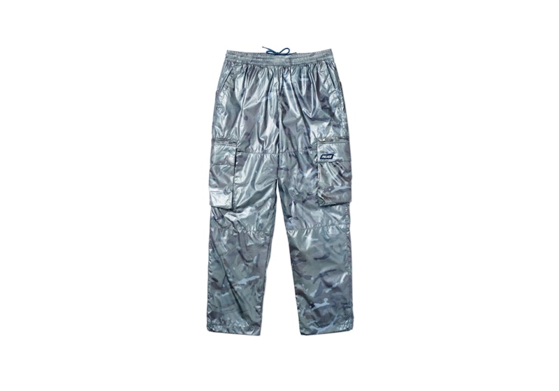 Palace P-Stealth Shell Cargos Blue Camo Men's - FW19 - US