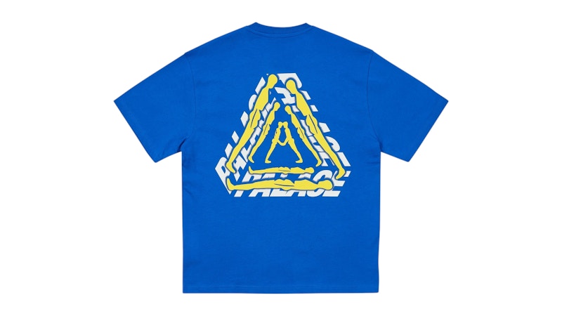 Palace P3 Lean T-Shirt Blue Berry Men's - SS25 - US