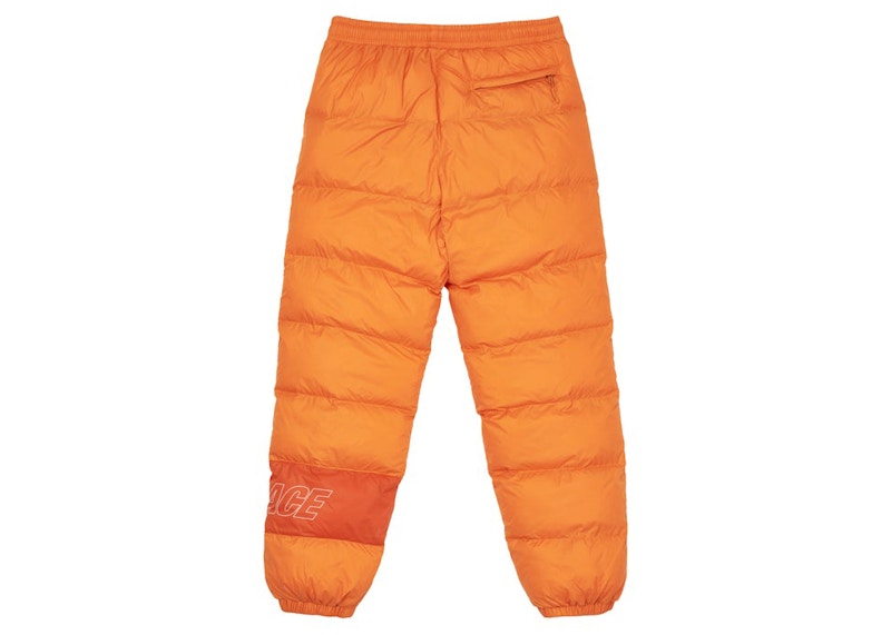 Palace PAL-TEX Puffa Joggers Orange Men's - FW21 - US
