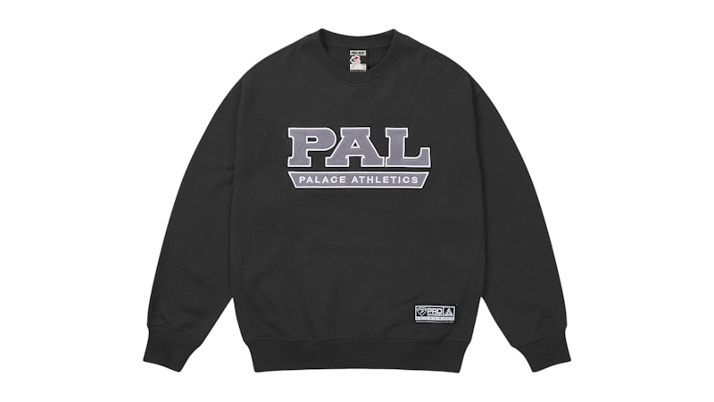 Palace Pal Athletics Crew Black Men's - FW25 - US