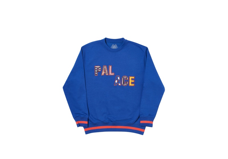 Palace Pal Pal Crew Blue Men's - SS19 - US