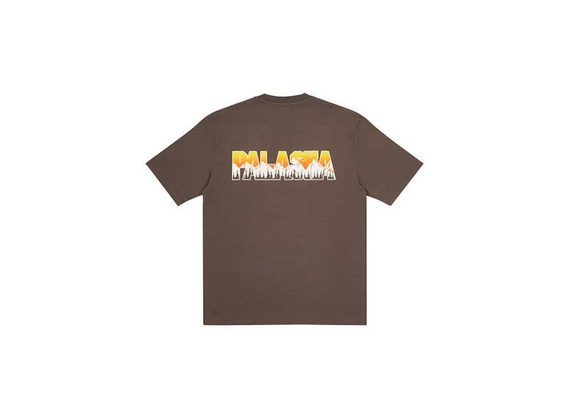Palace Palaska T-shirt Charcoal Men's - FW20 - US