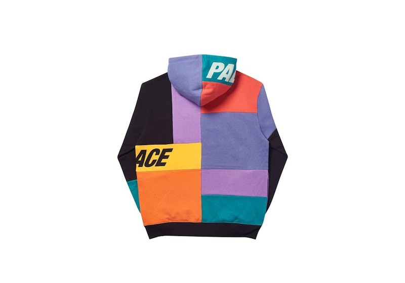 Palace Patch Hood Black Multi Men's - FW19 - US