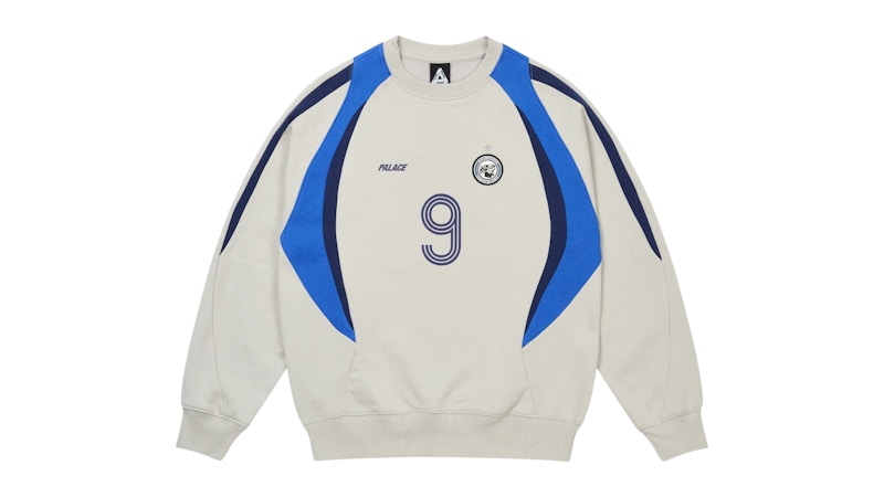 Palace Phantasy Warm Up Crew Grey Men's - FW25 - US