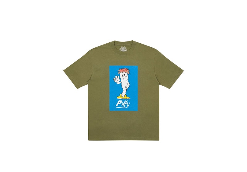 Palace Piffy T-Shirt Olive - FW20 - GB