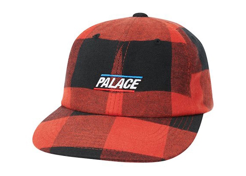Palace Plaid Pal Hat Red - FW20
