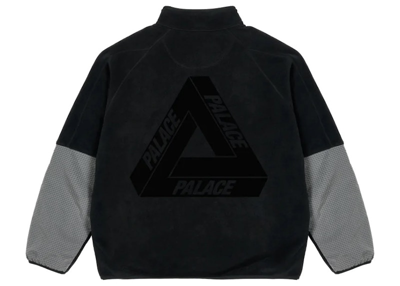 Palace Polartec 1/4 Zip Jacket Black - FW22 - ES
