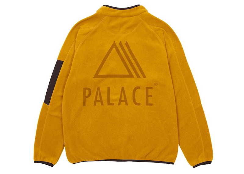 Palace Polartec 1/4 Zip Mustard - SS21